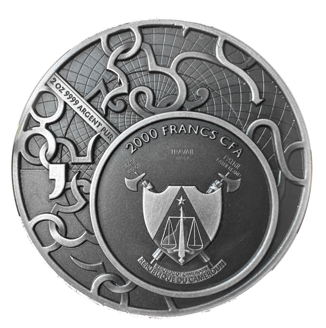 Mythos 2023 | Aphrodite & Adonis | 2 Oz 9999 Silbermünze Ultra Hochrel ...